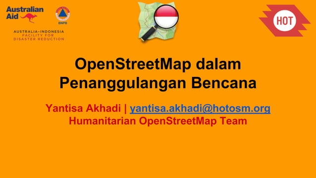 OSM dalam Penanggulangan Bencana | PPTX