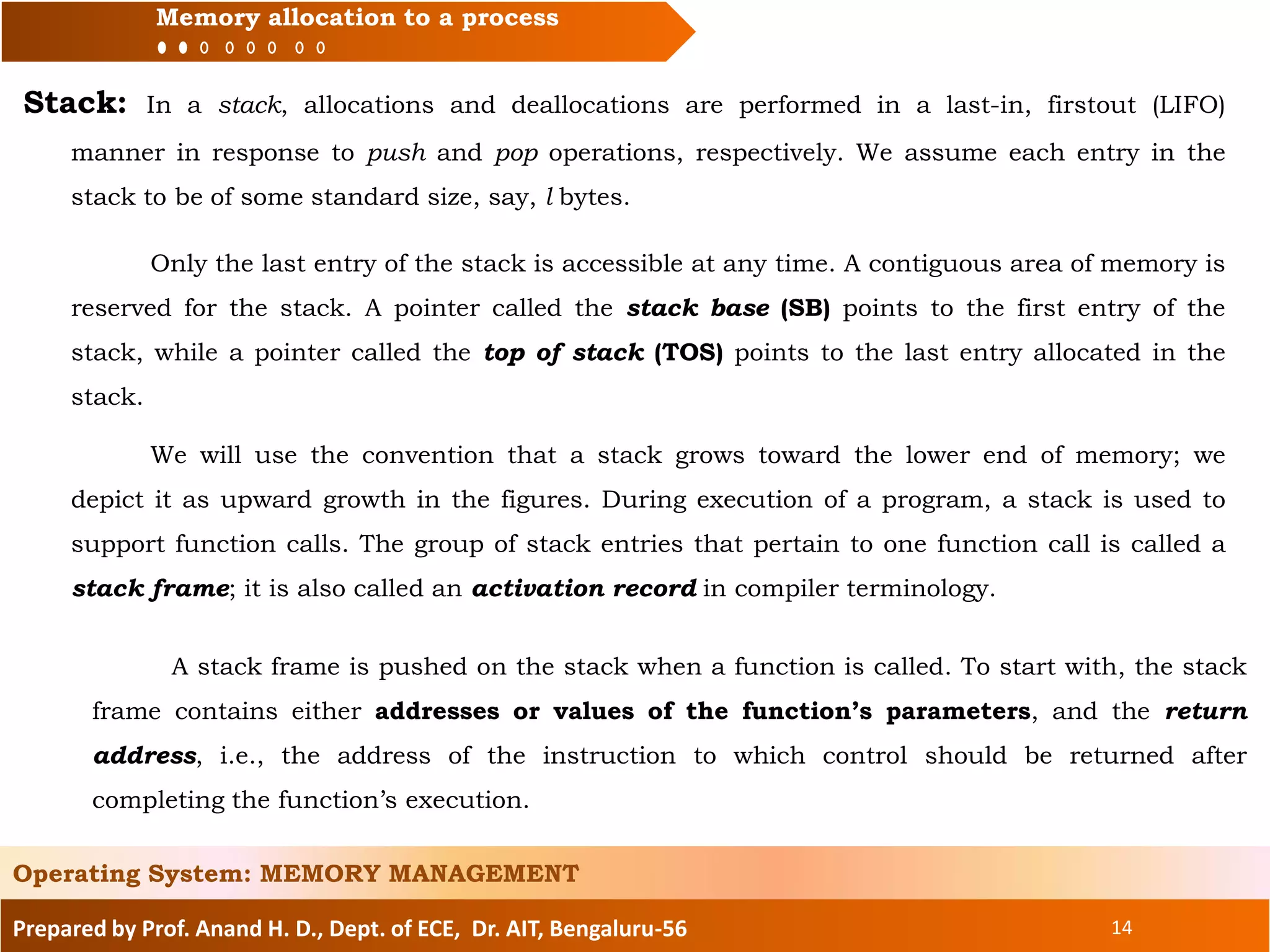 OS Memory Management | PDF