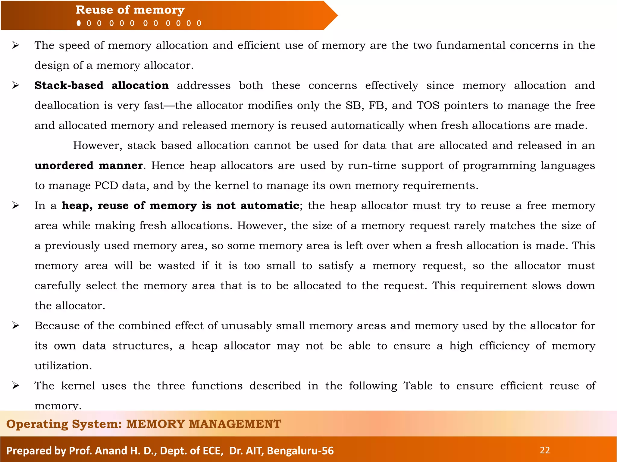 OS Memory Management | PDF