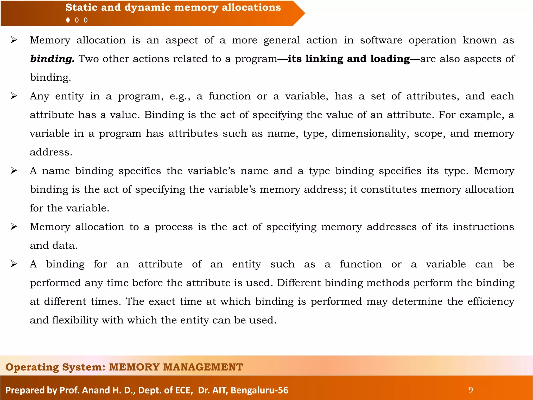 OS Memory Management | PDF