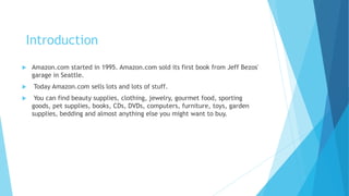 How amazon Works. - Supply chain management. | PPT