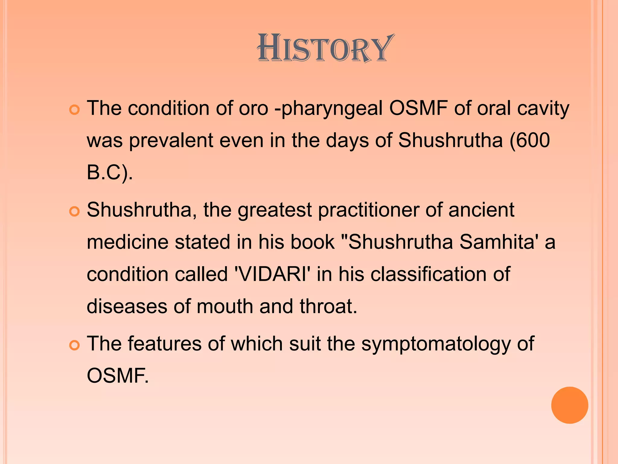 Oral Submucous Fibrosis | PPTX