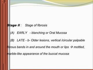 oral sub mucous fibrosis | PPT