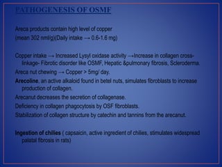 Oral submucous fibrosis | PPTX | Ear, Nose and Throat Conditions ...