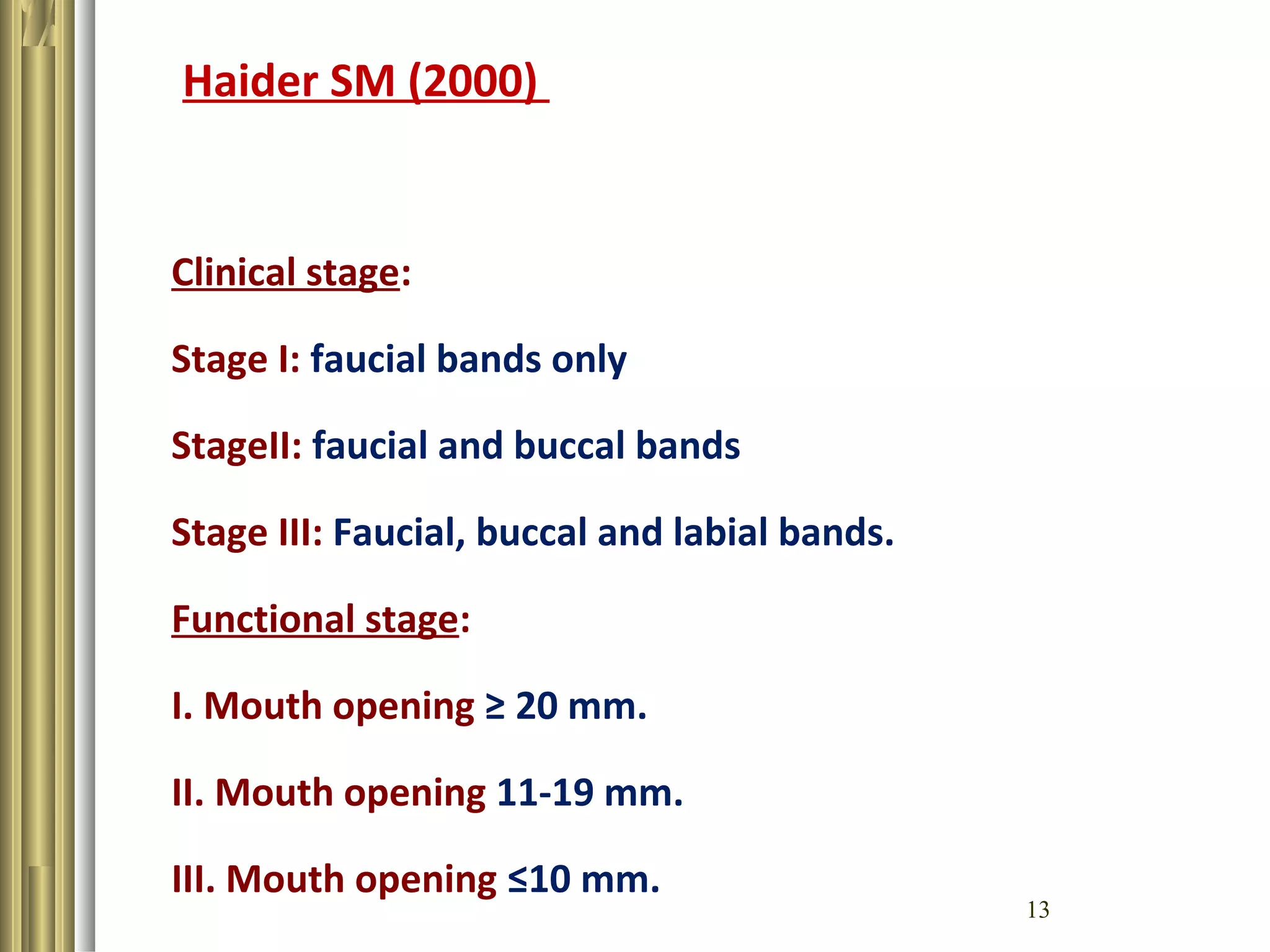 ORAL SUBMUCOUS FIBROSIS- PPT | PPT