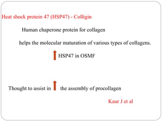 ETIOPATHOGENESIS OF OSMF | PPT