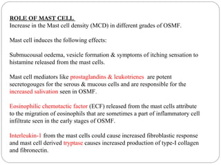 ETIOPATHOGENESIS OF OSMF | PPT
