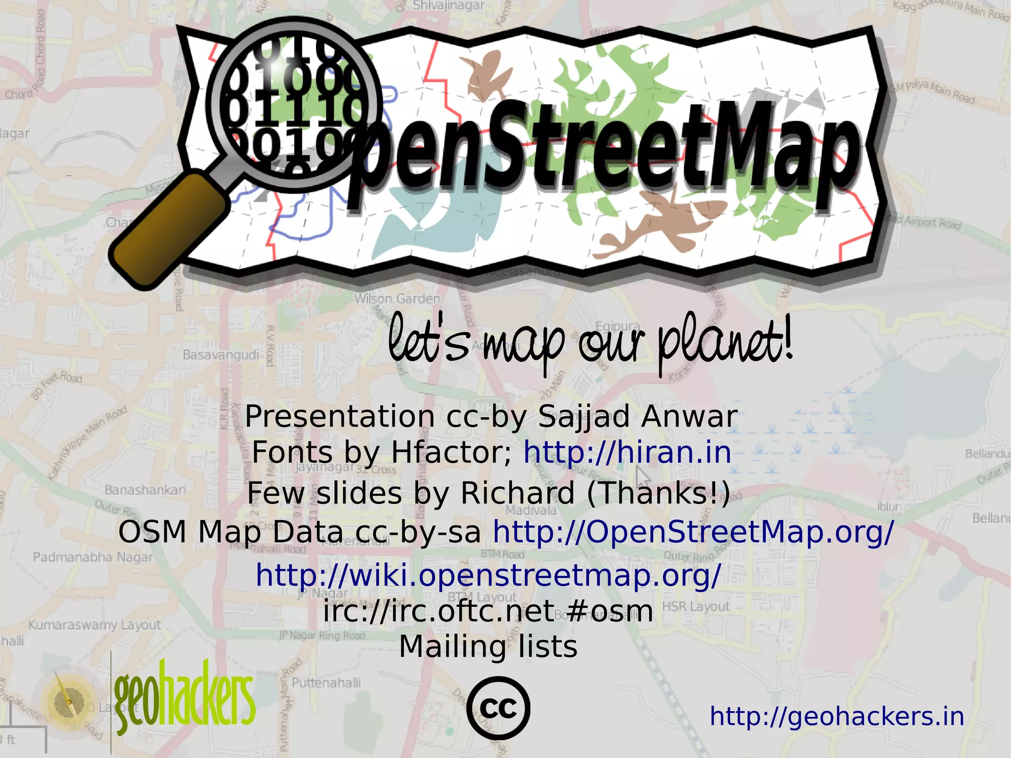 Introduction to Open Street Map | PDF