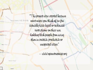 Introduction to Open Street Map | PDF