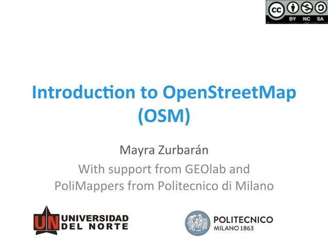 Introduction to OSM | PPT