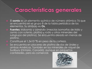 Osmio | PPTX