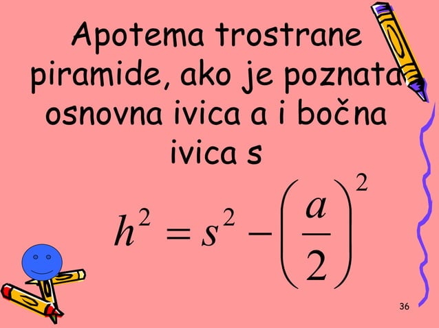 Matematika-geometrija-8. razred-formule | PPT