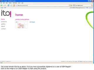 OSM Mapper Tutorial | PPT