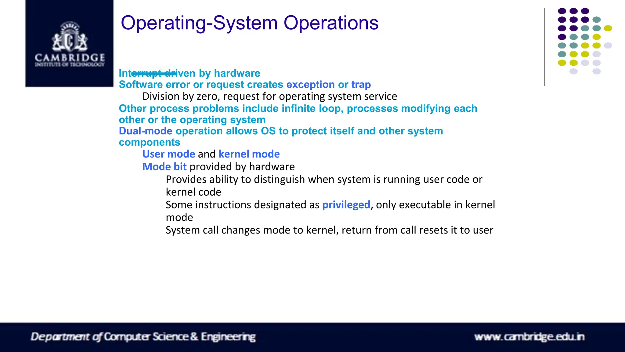 Operating System Bcs303 Module 1 Notes Ppt