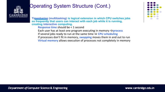 Operating system (BCS303) MODULE 1 NOTES | PPTX | Operating Systems ...