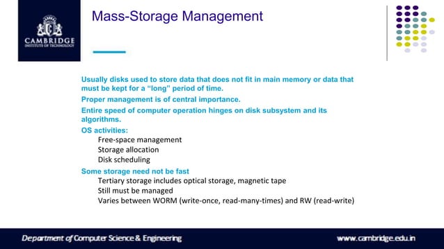 Operating System Bcs303 Module 1 Notes Pptx Operating Systems Computer Software And