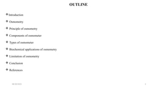 Power point presentation on Osmometry and Nephelometry.pptx