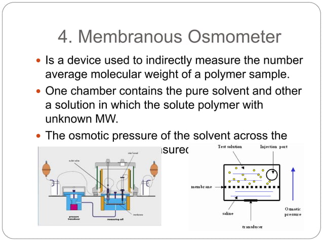 Osmometry by Dr. Anurag Yadav | PPTX