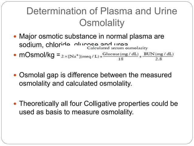 Osmometry by Dr. Anurag Yadav | PPTX