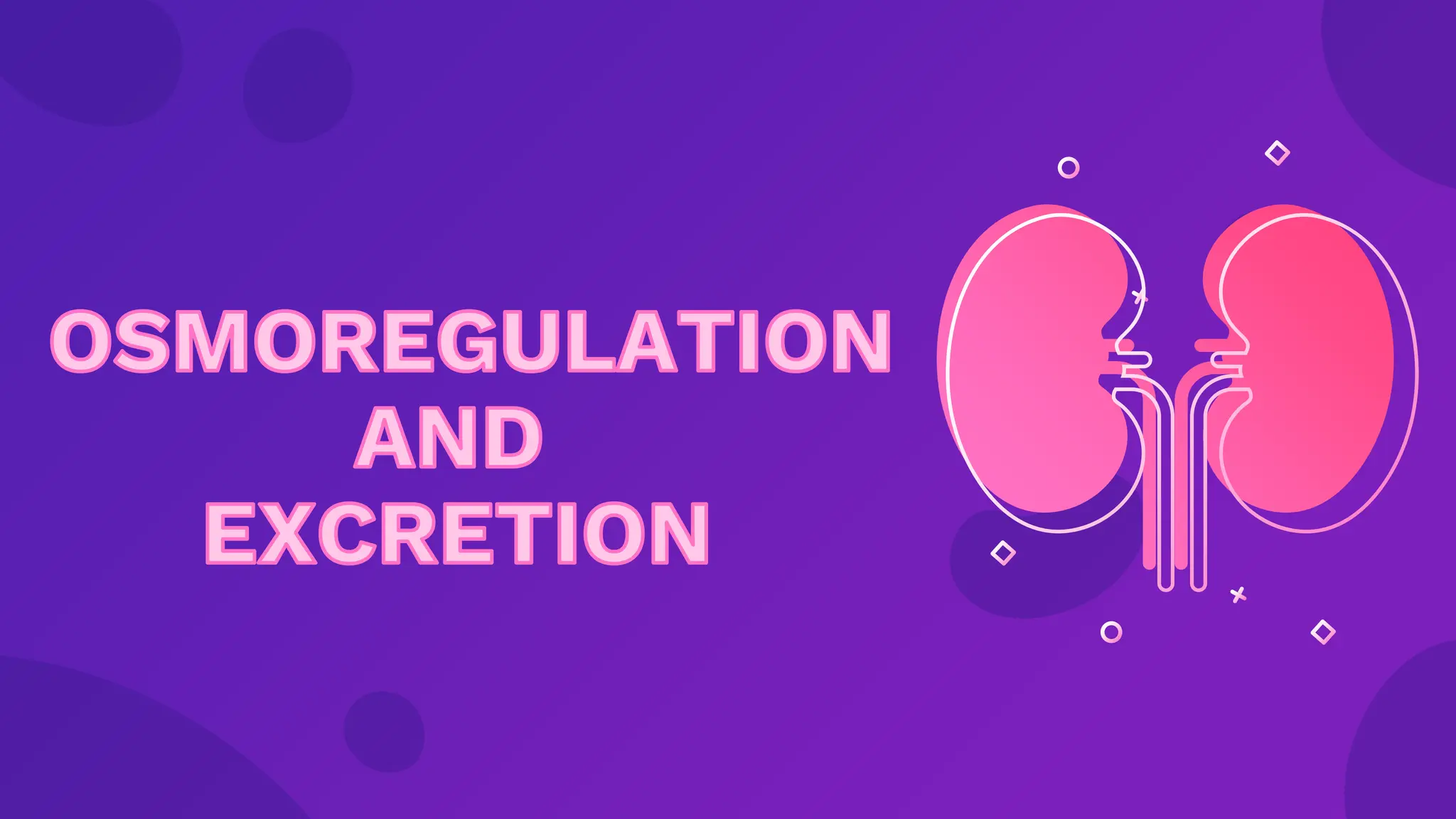 OSMOREGULATION AND EXCRETION.pptx
