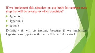 Osmoregulation in animal | PPTX