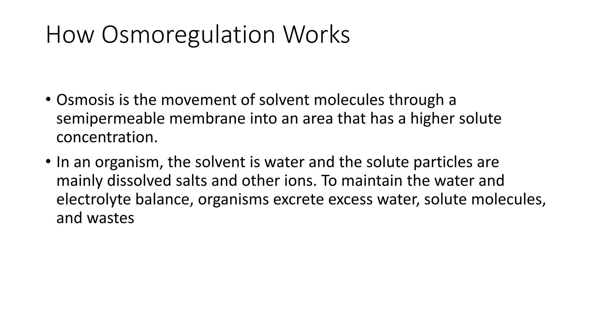 Osmoregulation, and adaptation in plants against abiotic factors plant ...