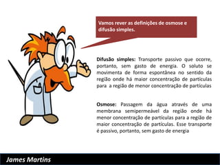 Osmose na célula vegetal | PPTX