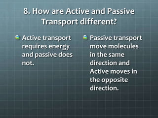 Osmosis and diffusion | PPTX