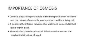 Osmosis and Transport across the membrane.pptx