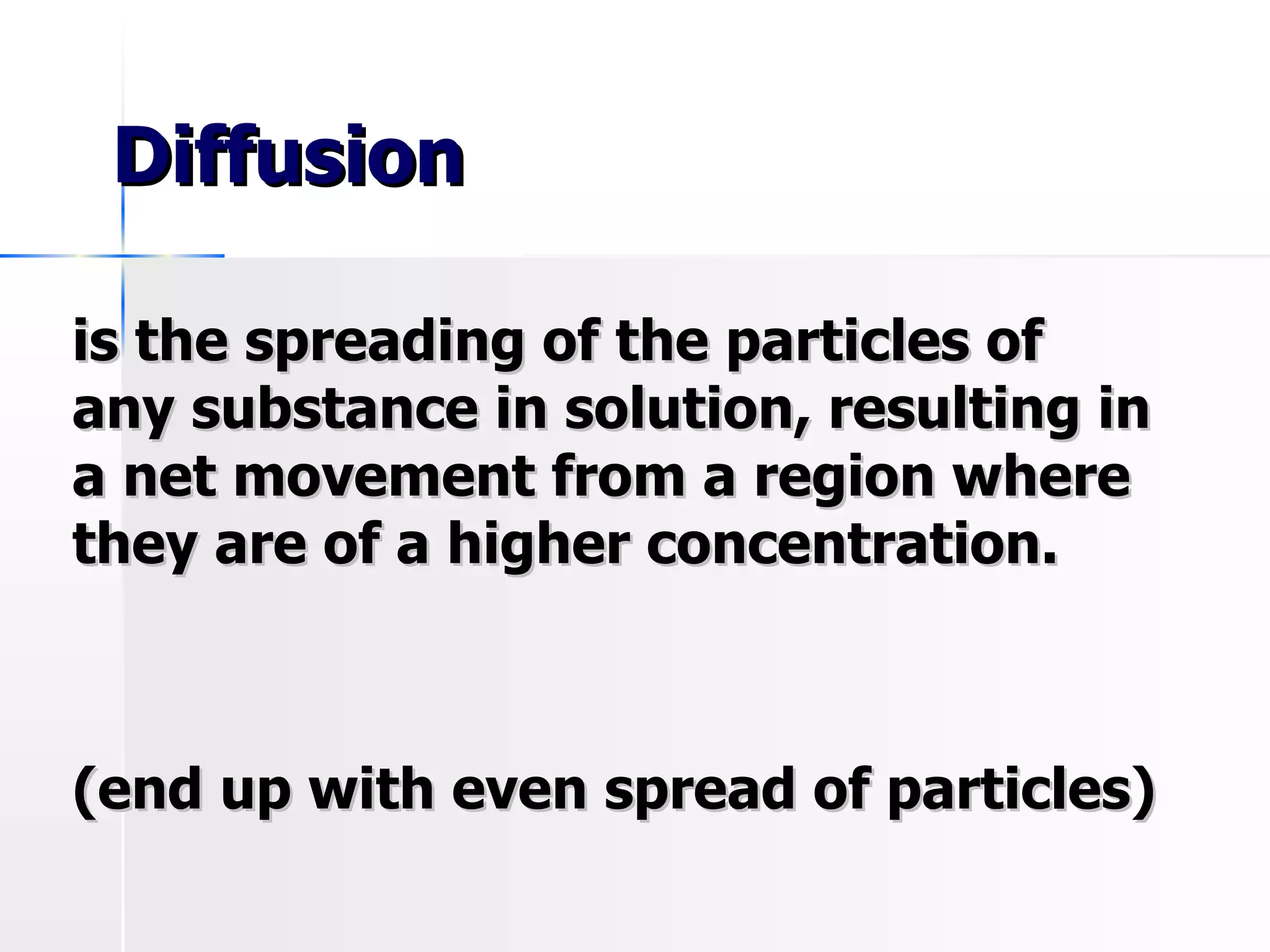 Osmosis – A Special Type Of Diffusion | PPT