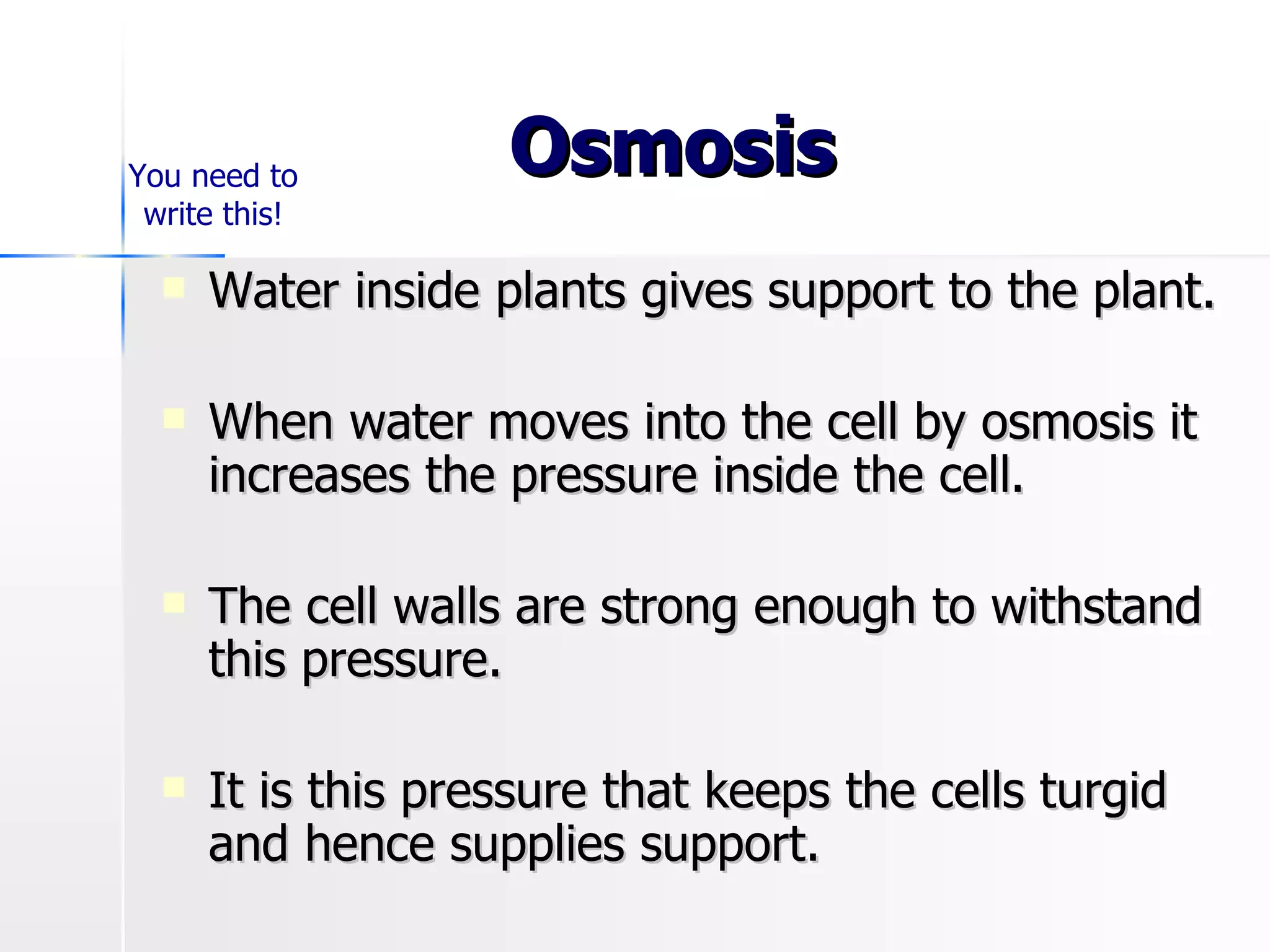 Osmosis – A Special Type Of Diffusion | PPT
