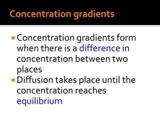Osmosis Diffusion | PPTX