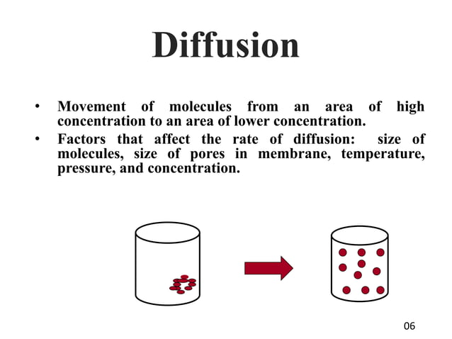 Osmosis, diffusion presentation | PPTX