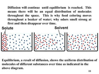 Osmosis, diffusion presentation | PPTX