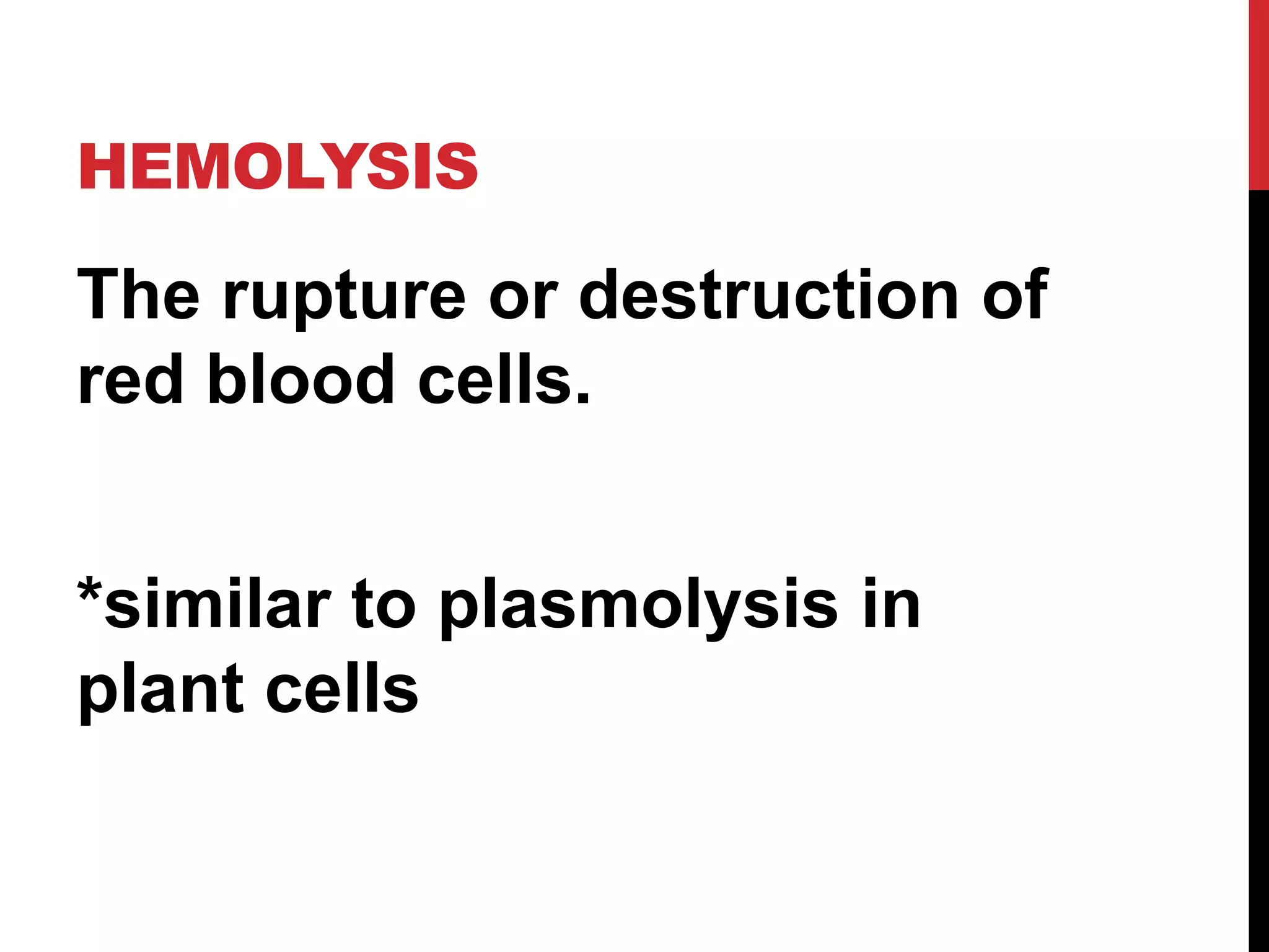 Bio22 Lab - Ex 4 (Cell Transport - Osmosis in Human RBC) | PPTX