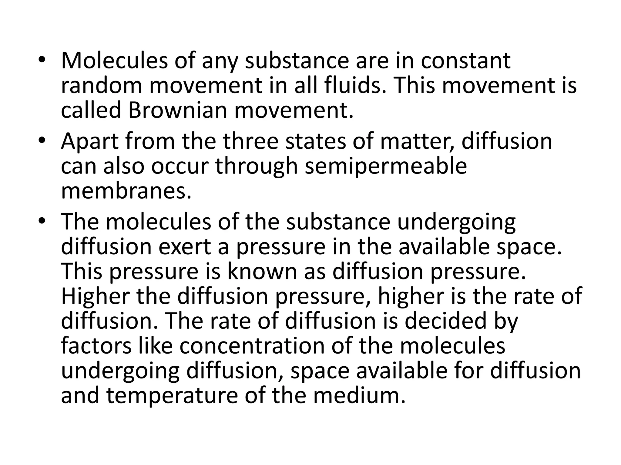 Osmosis n diffusion | PPTX