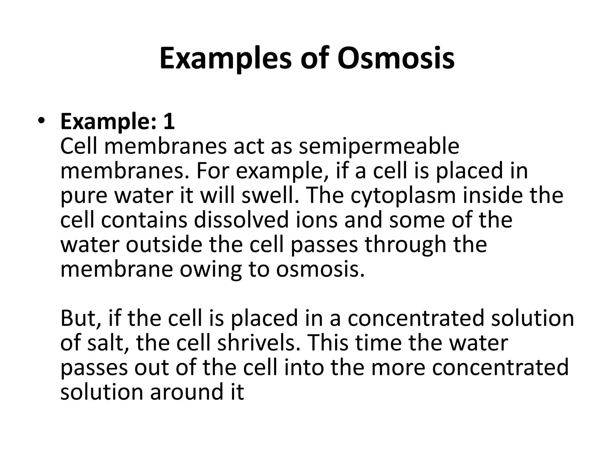 Osmosis n diffusion | PPTX