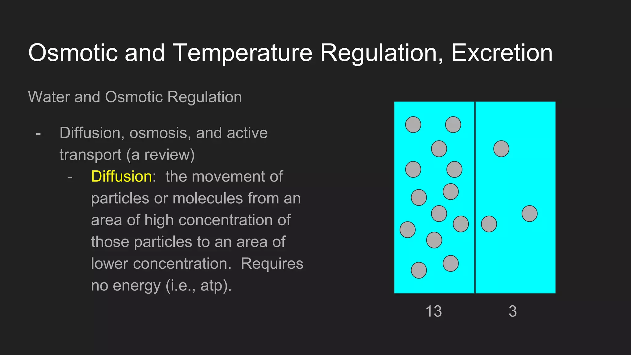 Osmotic and temperature regulation, excretion | PPTX