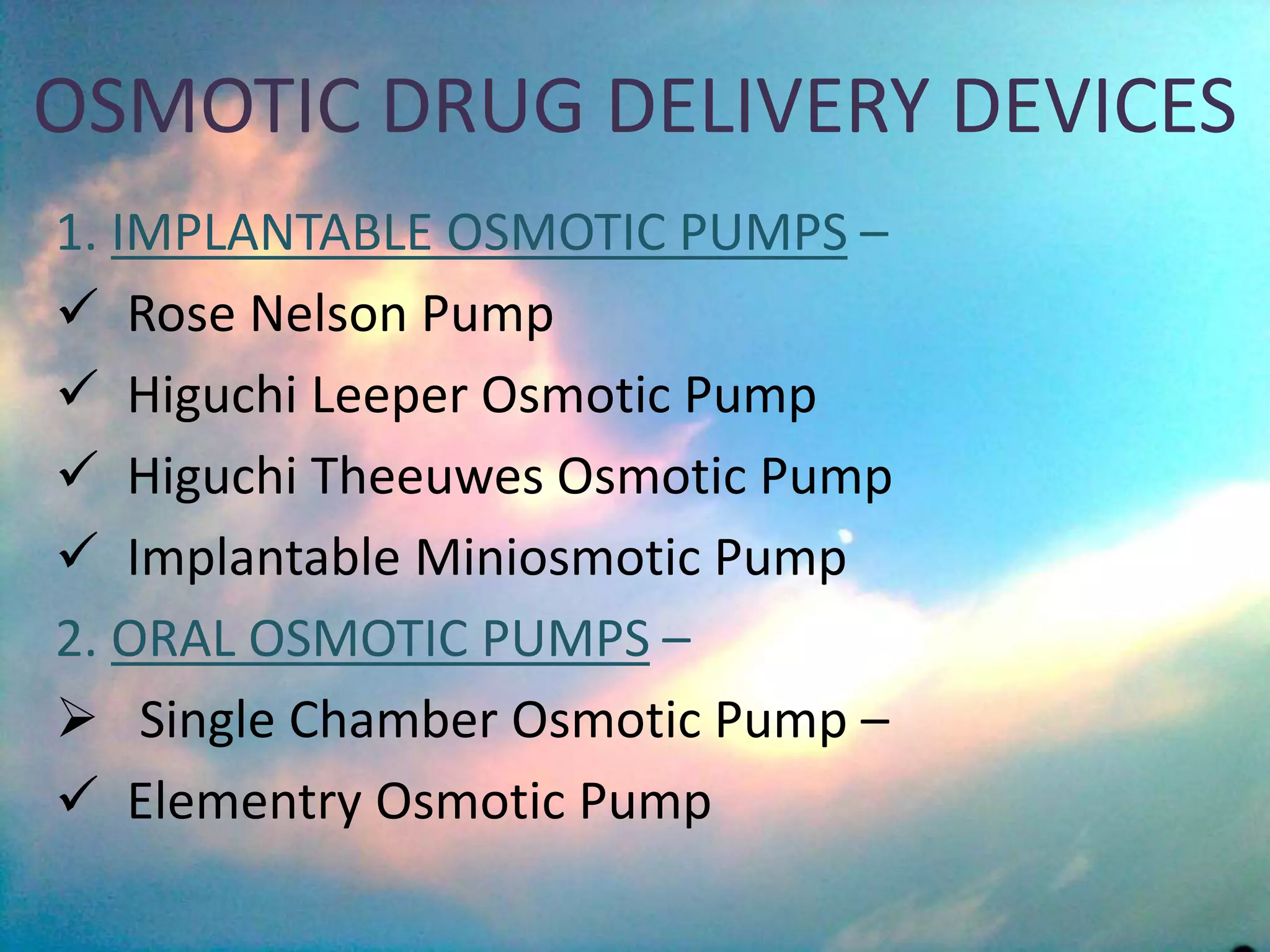 OSMOTIC C D D S.pptx