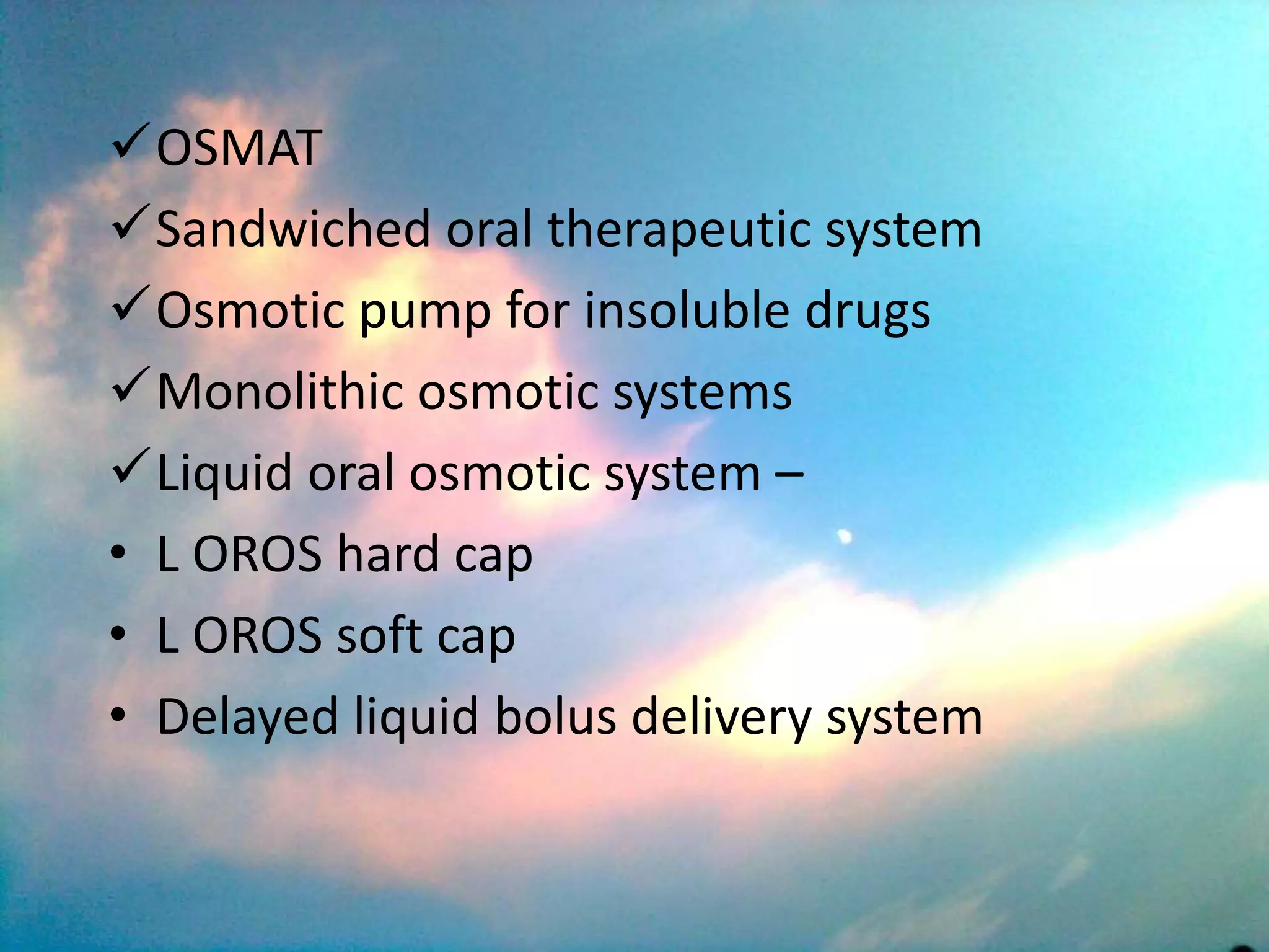 OSMOTIC C D D S.pptx