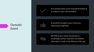 What is Osmotic Communication? | PPTX