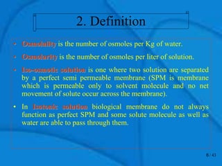 Chapter on Osmotic drug delivery system | PPT