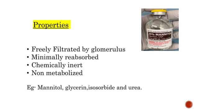 Osmotic diuretics | PPTX