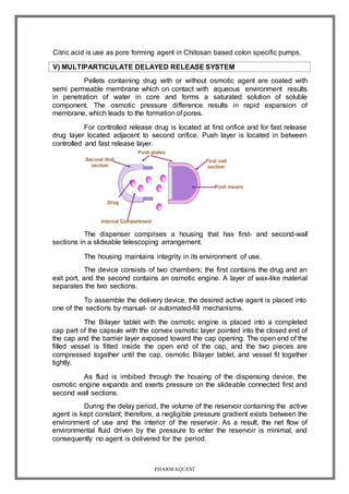 Osmotic drug delivery-converted | PDF
