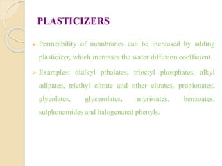 Osmotic drug delivery system | PPTX