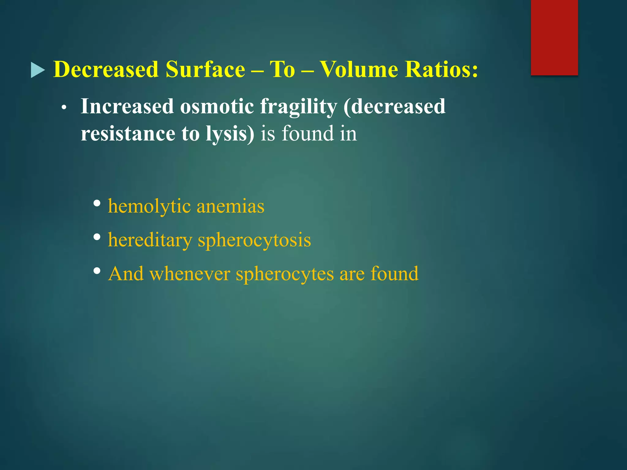 Osmotic fragility & rbc membrane defects 050916 | PPTX