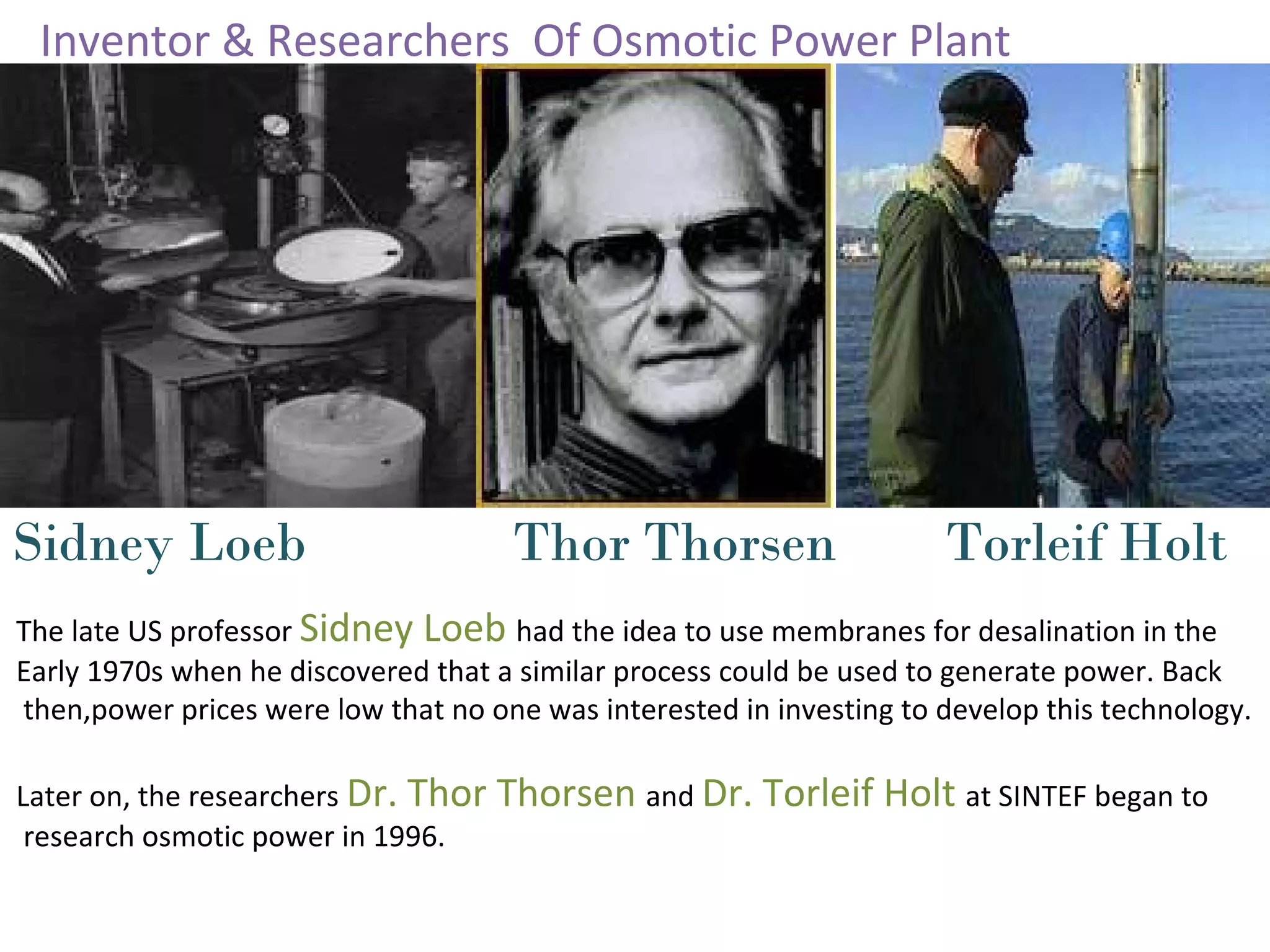 Osmotic power plant | PPT