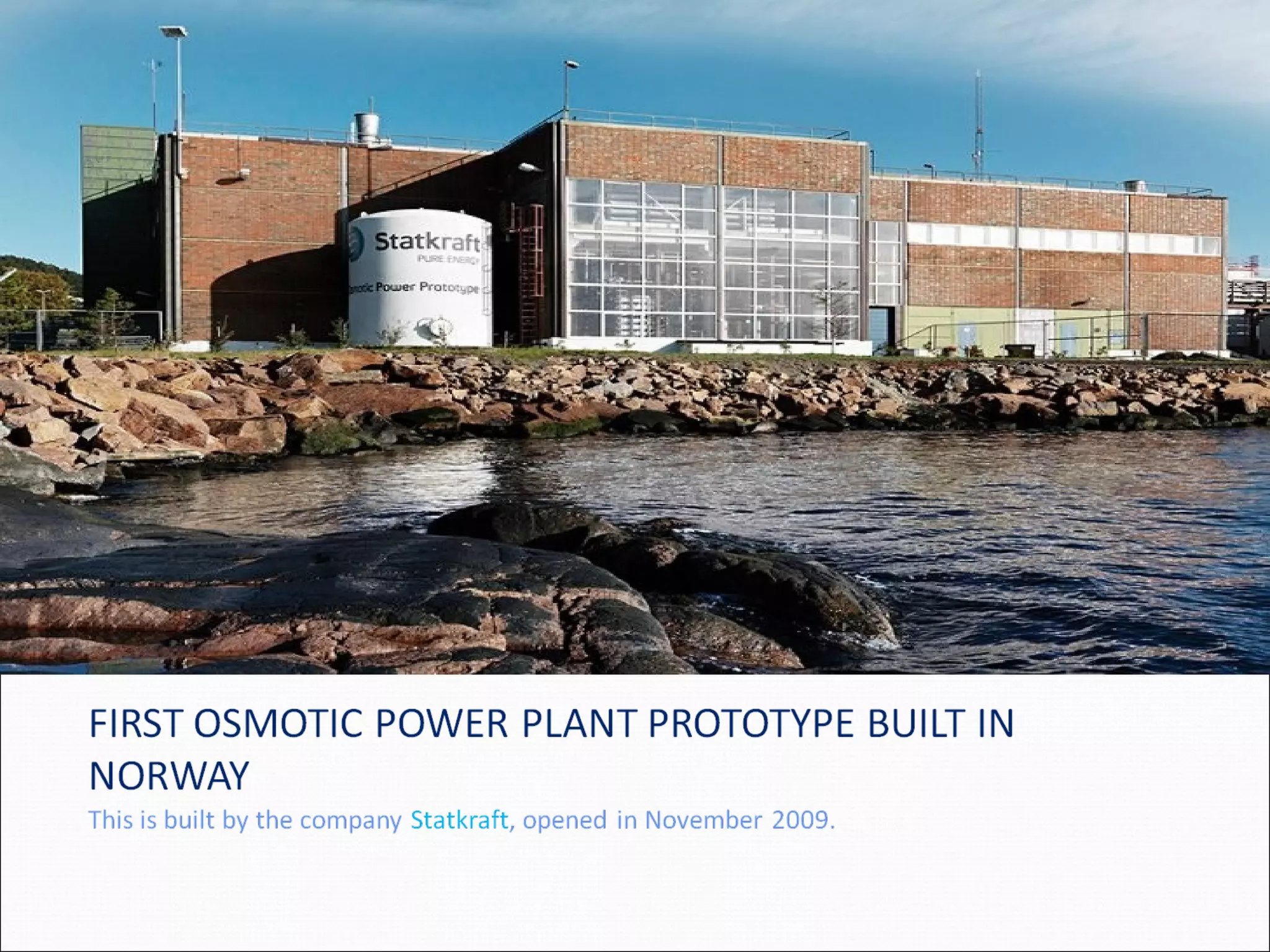 Osmotic powerplant | PPT