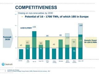 Osmotic power presentation ids xi december 2009 tcm9-7043 | PDF