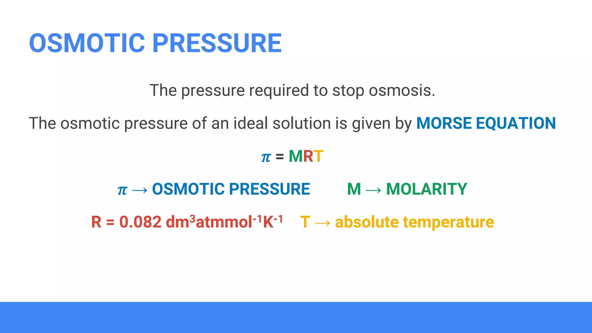 Osmotic pressure & Colloids | PPTX